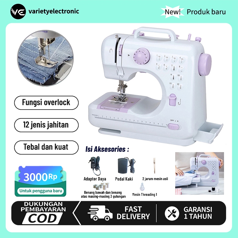 Jual ⭐Upgrade baru & Spesial waktu terbatas⭐ Mesin Jahit Mini Portabel ...