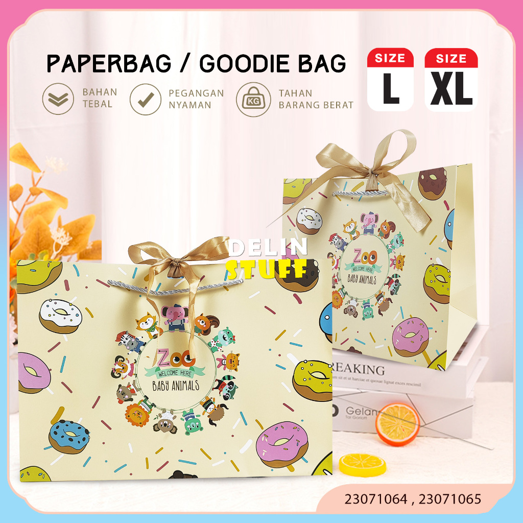 Jual Goodie Bag Ulang Tahun Anak Paper Bag Ulang Tahun Anak Tas Kado ...