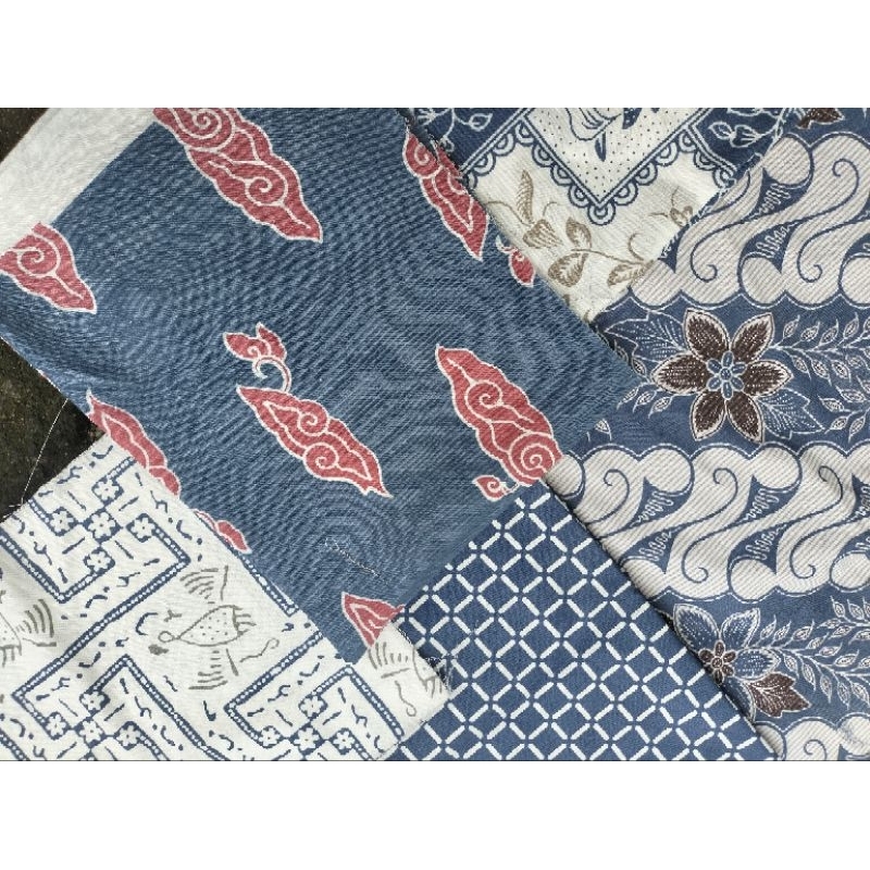 Jual KAIN PERCA BATIK COCOK UNTUK KERAJINAN HOME MADE PRAKARYA SEKOLAH ...