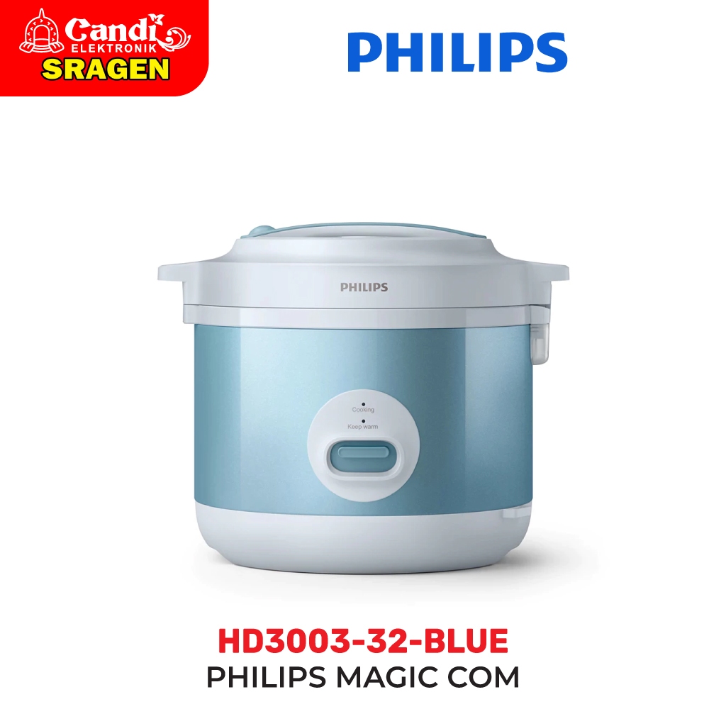 Jual PHILIPS Magic Com 1,8 Liter - HD3003-32-BLUE | Shopee Indonesia