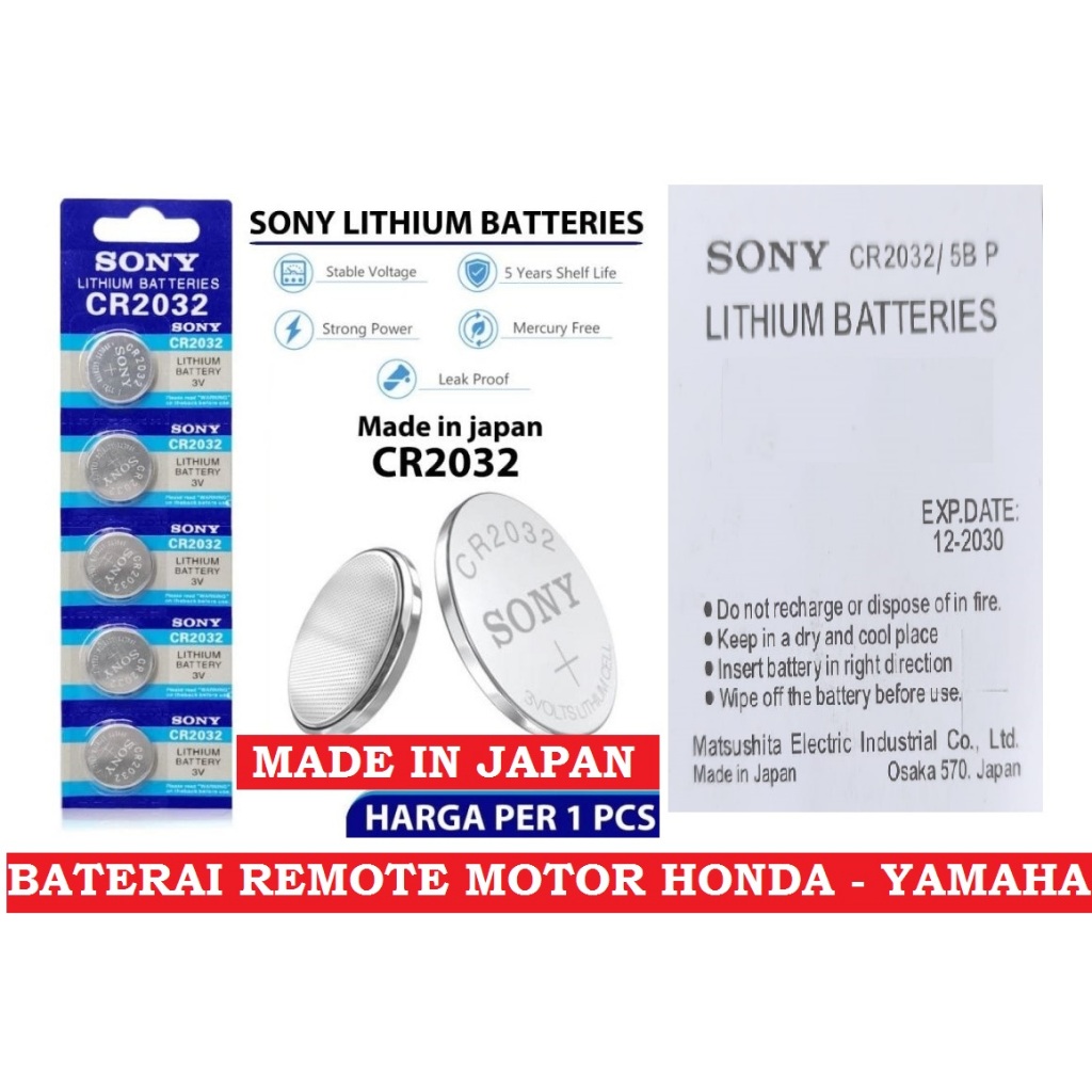 Jual Baterai Remote Honda Adv Vario Pcx Stylo 160 Scoopy Yamaha Nmax ...