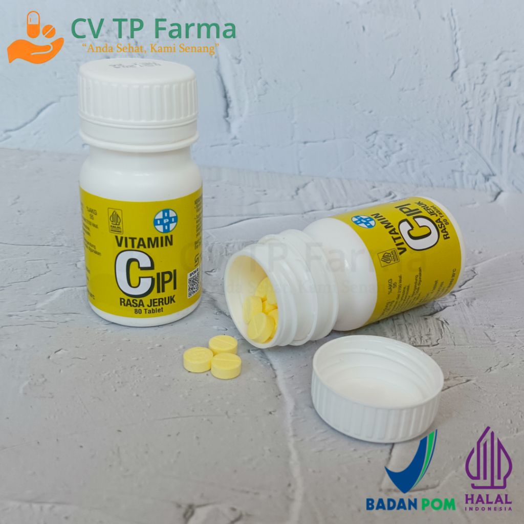 Jual VITAMIN C IPI 50 MG BOTOL 80 TABLET | ASUPAN HARIAN | MENJAGA DAYA TAHAN TUBUH | KEMASAN ...