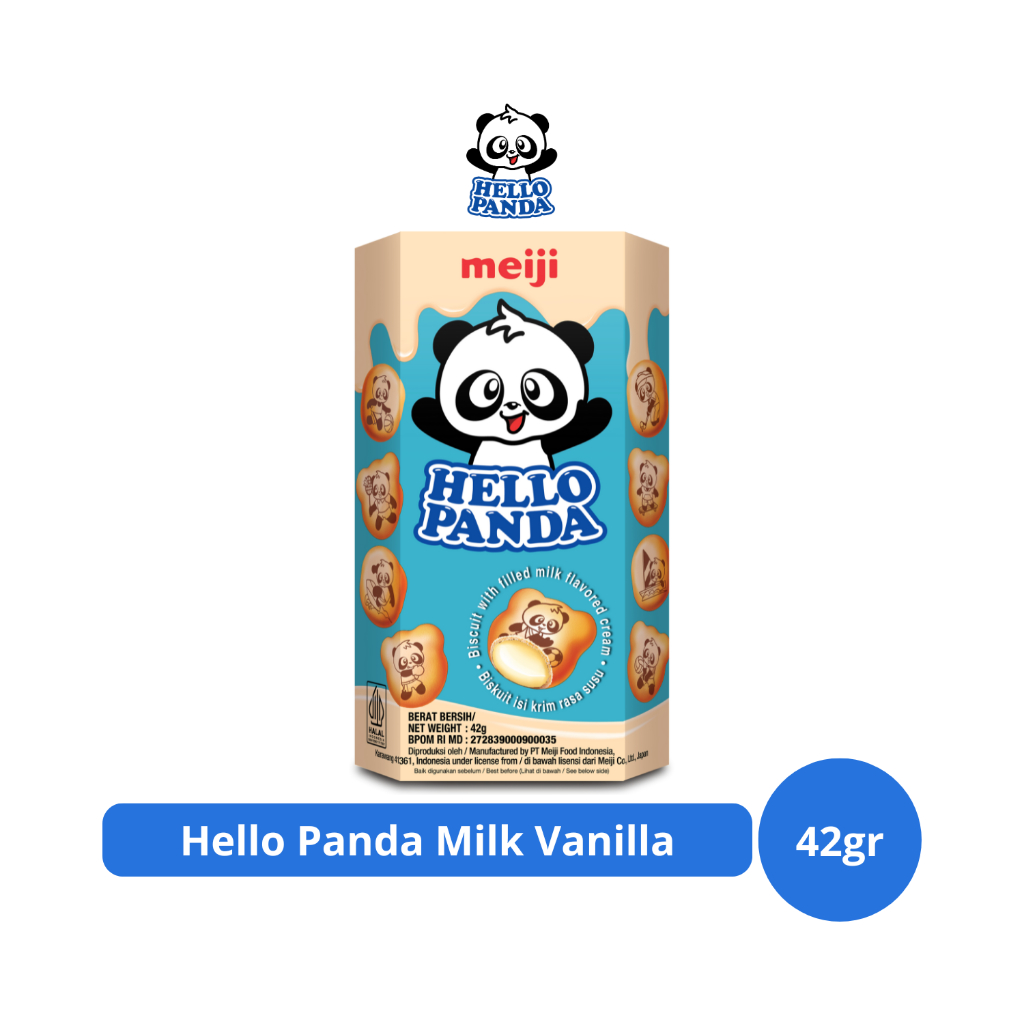Jual Hello Panda Milk Vanilla 42gr | Shopee Indonesia