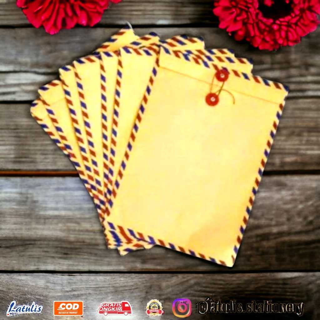 Jual (10 PCS) AMPLOP COKLAT MAP TALI LAMARAN 310 UKURAN FOLIO MERK ...