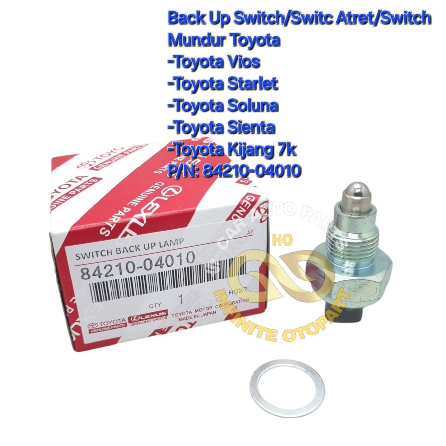 Jual BACK UP SWITCH ATRET SWITCH MUNDUR TOYOTA VIOS STARLET SOLUNA ...