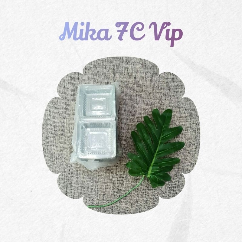 Jual Mika Plastik Tipe 7C VIP Wadah Makanan / Mika Kue [ ISI 100pcs ...