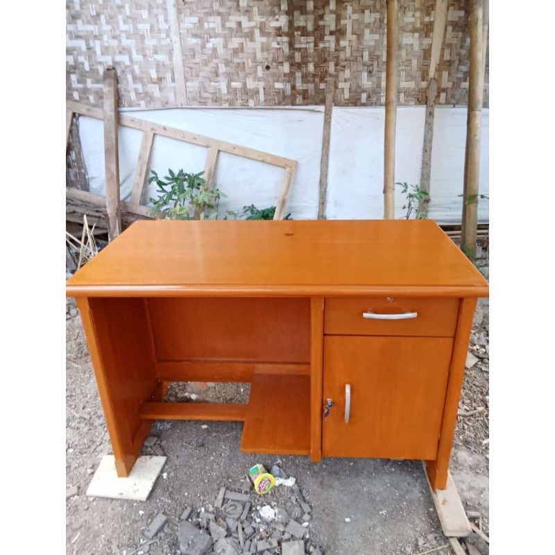 Jual meja kasir/ meja guru/ meja komputer/ meja serbaguna | Shopee ...