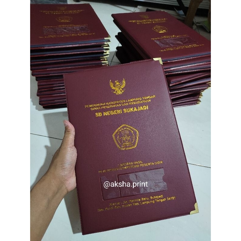 Jual Sampul Raport Tk, Sd, Smp, sma, dll | Shopee Indonesia