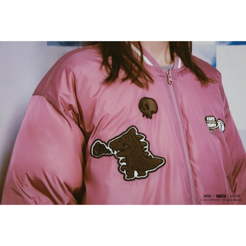 Jual READY-Vans X Hirono Down Jacket ( Dusty Orchid ) | Shopee Indonesia
