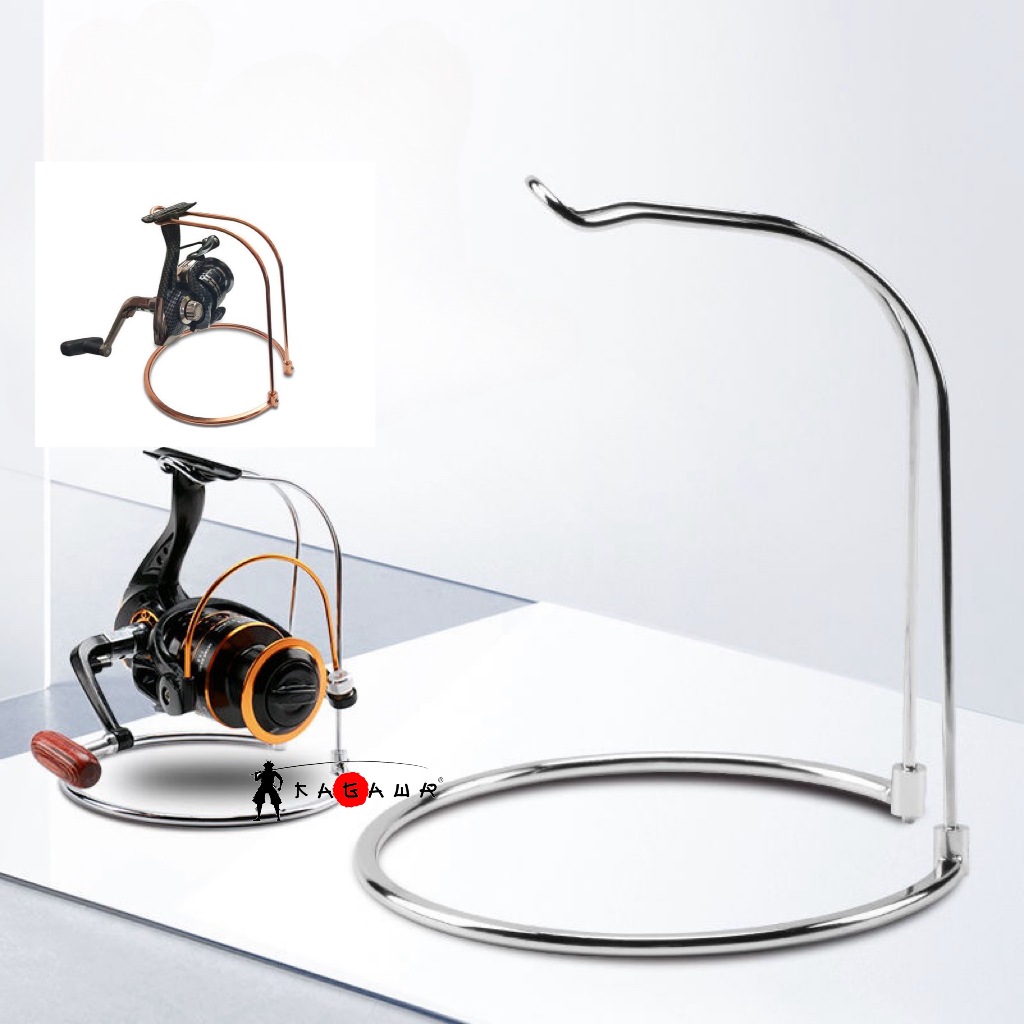 Jual Kagawa Dudukan Reel pancing spinning Besi Rak Gulungan Pancing ...
