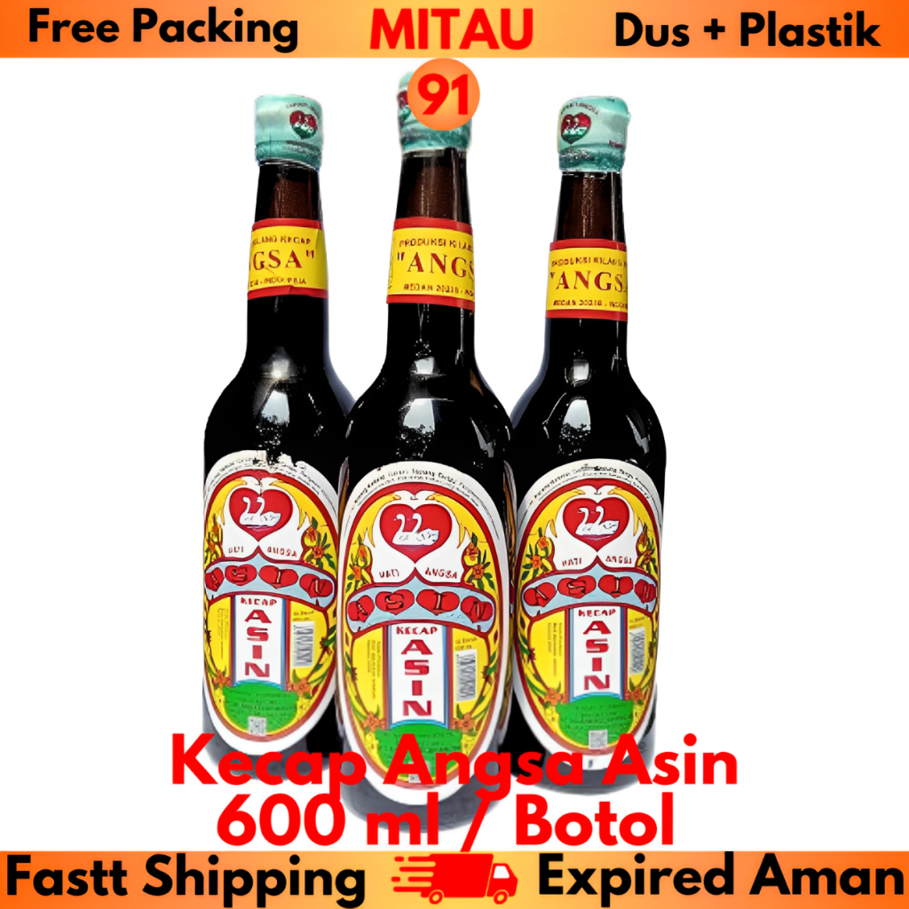 Jual Kecap Angsa Asin Istimewa Botol 600 ml / Botol | Shopee Indonesia