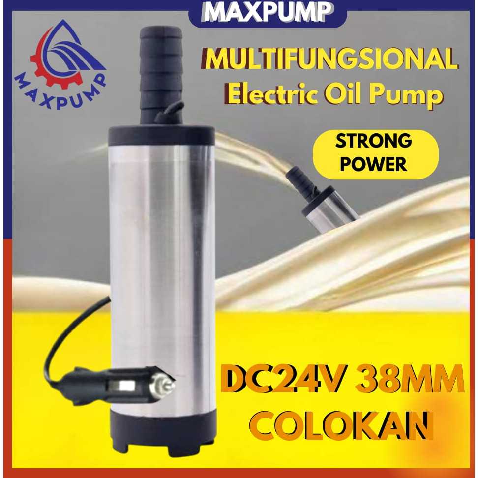 Jual MAXPUMP Pompa air celup DC 24v 38mm Pompa Celup Solar Oli Minyak ...