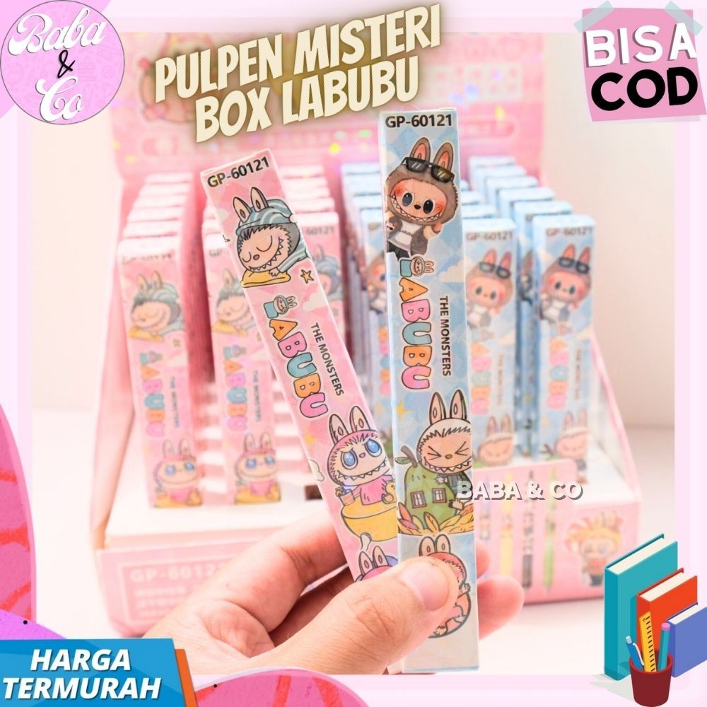 Jual PULPEN MISTERI LABUBU VERSI 2 LUCU UNIK PEN BLIND BOX LABU LABU ...