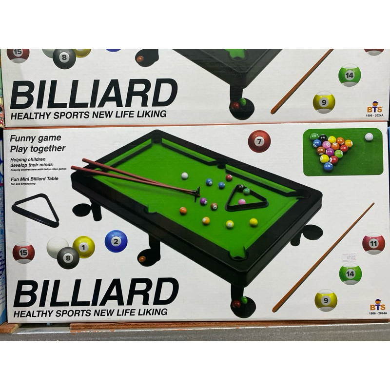 Jual Mainan Anak Meja Billiard Mainan Anak Deluxe Snooker Pool Table ...