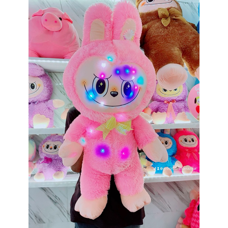 Jual Boneka Labubu Jumbo 90cm menyala LED | Shopee Indonesia
