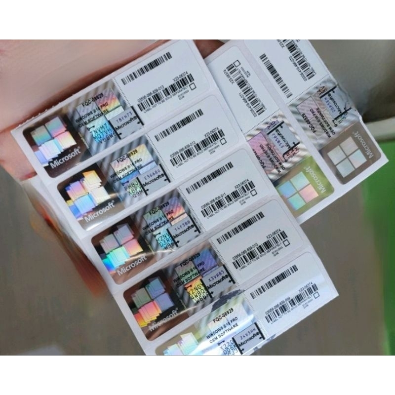 Jual STICKER COA WINDOWS 11 PRO ORIGINAL ( BISA UPGRADE DARI HOME KE ...
