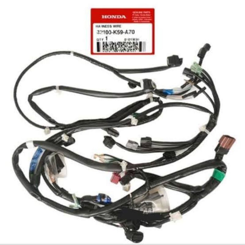 Jual Kabel body utama Honda New Vario 150 Original AHM 32100-K59-A70 | Shopee Indonesia
