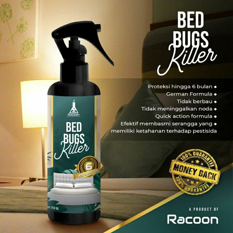 Jual BED BUGS KILLER Pembasmi tungau kasur sofa | Anti gatal saat tidur ...