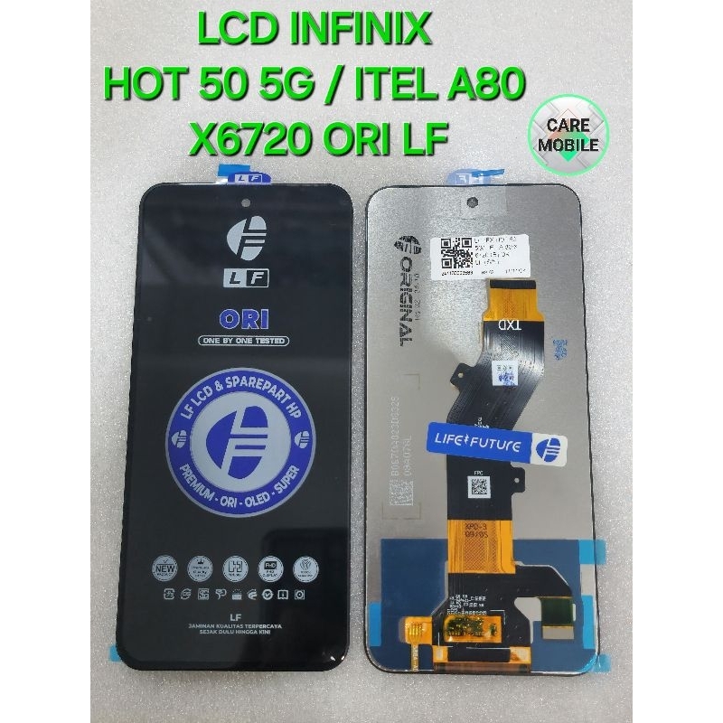 Jual LCD INFINIX HOT 50 5G / ITEL A80 / X6720 ORI LF | Shopee Indonesia