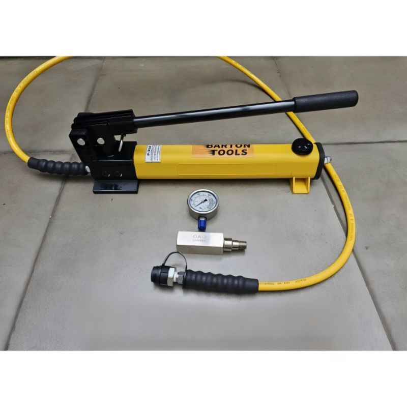 Jual Hand Hydraulic Pump 900ml P392 BARTON Model Enerpac Hidrolik Pompa ...