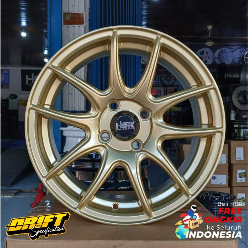 Jual Velg Mobil HSR Kamikaze Ring 15 Pcd 4x100 - Velg Agya Brio Ayla Sigra Swift Splash Sirion ...