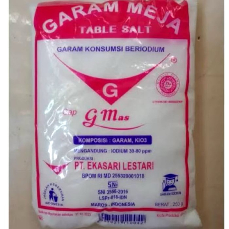 Jual Garam sachet halus garuda mas kecil 1/pcs | Shopee Indonesia