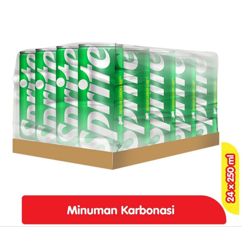 Jual Sprite Original Minuman Soda Rasa Lemon Jeruk Nipis Kaleng 24 x ...