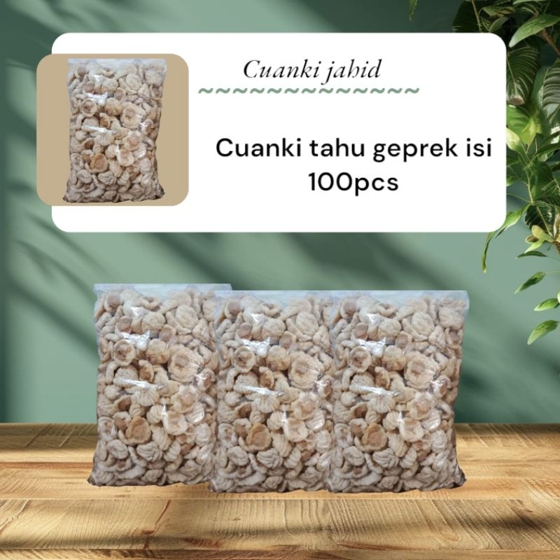Jual cuankie tahu geprek isi 100pcs | Shopee Indonesia