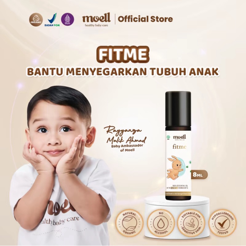 Jual MOELL Essential Oil FITME / Moell Minyak Esensial anak / Moell ...