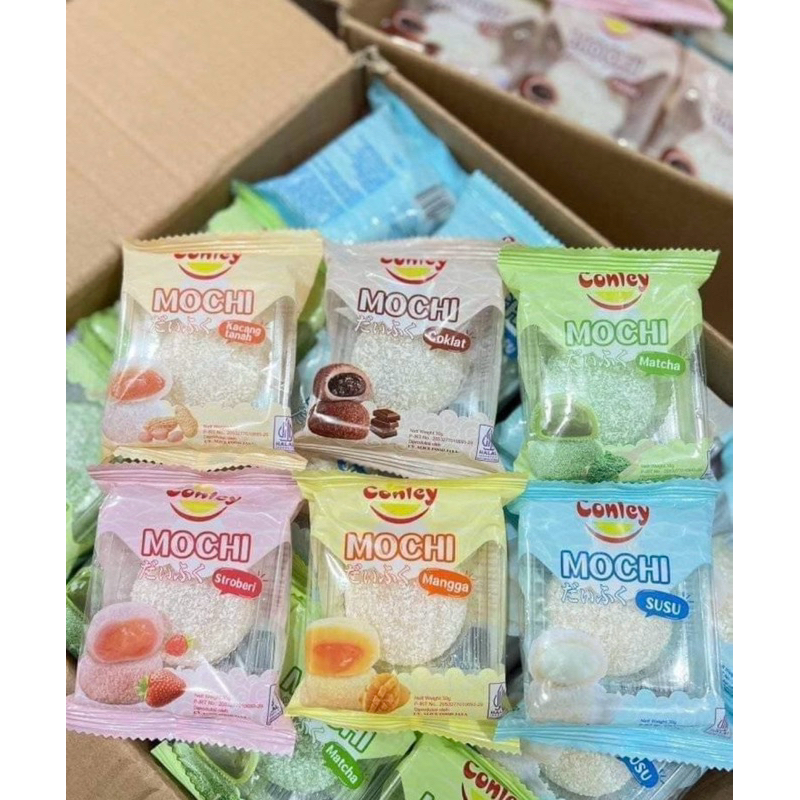 Jual Mochi Conley Japan | Mochi Viral @30gr isi 10pcs | Shopee Indonesia