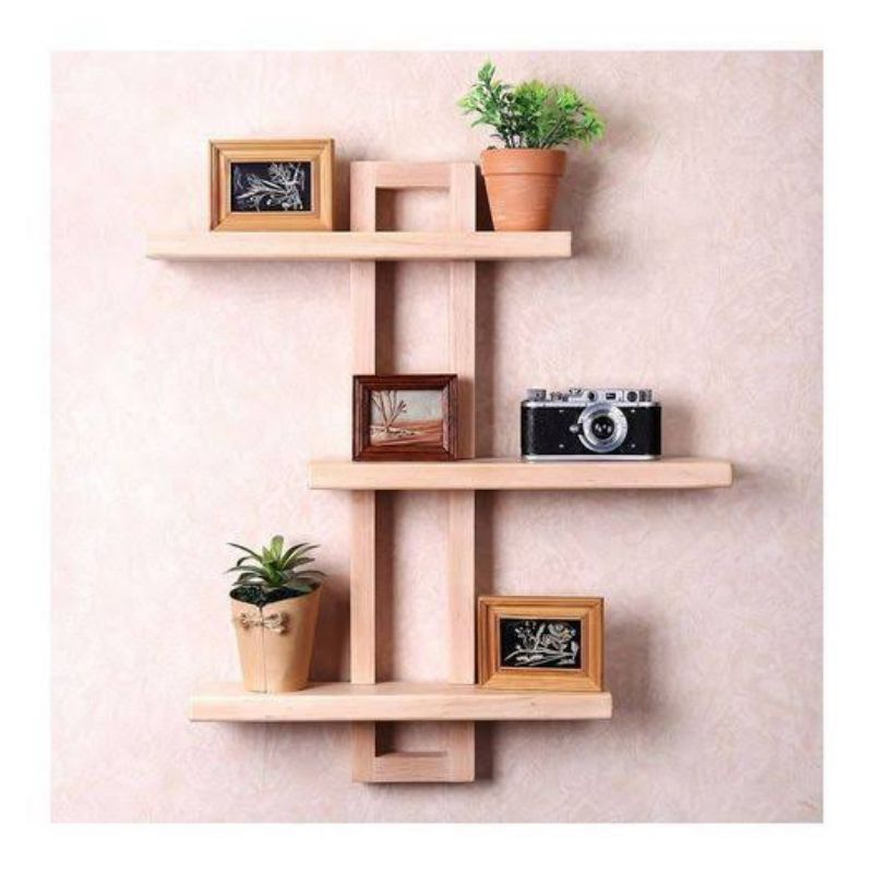 Jual Rak dinding estetik rak penghias ruangan tempat bunga hias foto ...