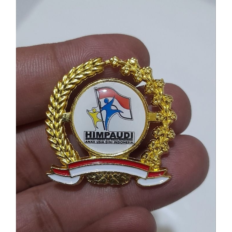 Jual pin himpaudi bros himpaudi model padi kapas | Shopee Indonesia