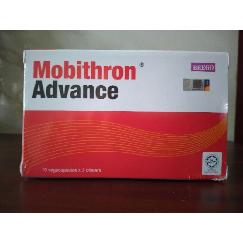 Jual Mobithron Advance 10 vegecapsules x 3 blisters | Shopee Indonesia