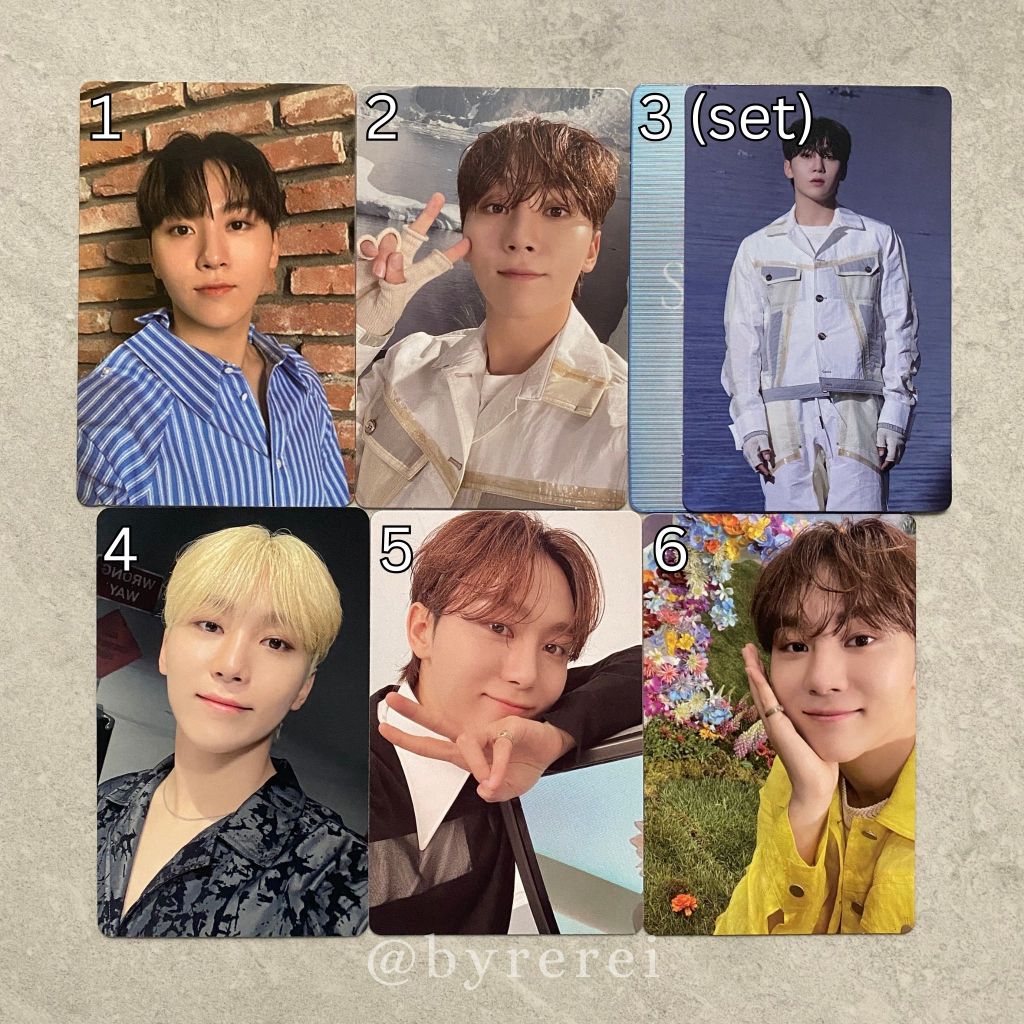 Jual Seungkwan Seventeen Official Photocard An Ode begin Yizhiyu Attacca FS H Sector17 Compact ...
