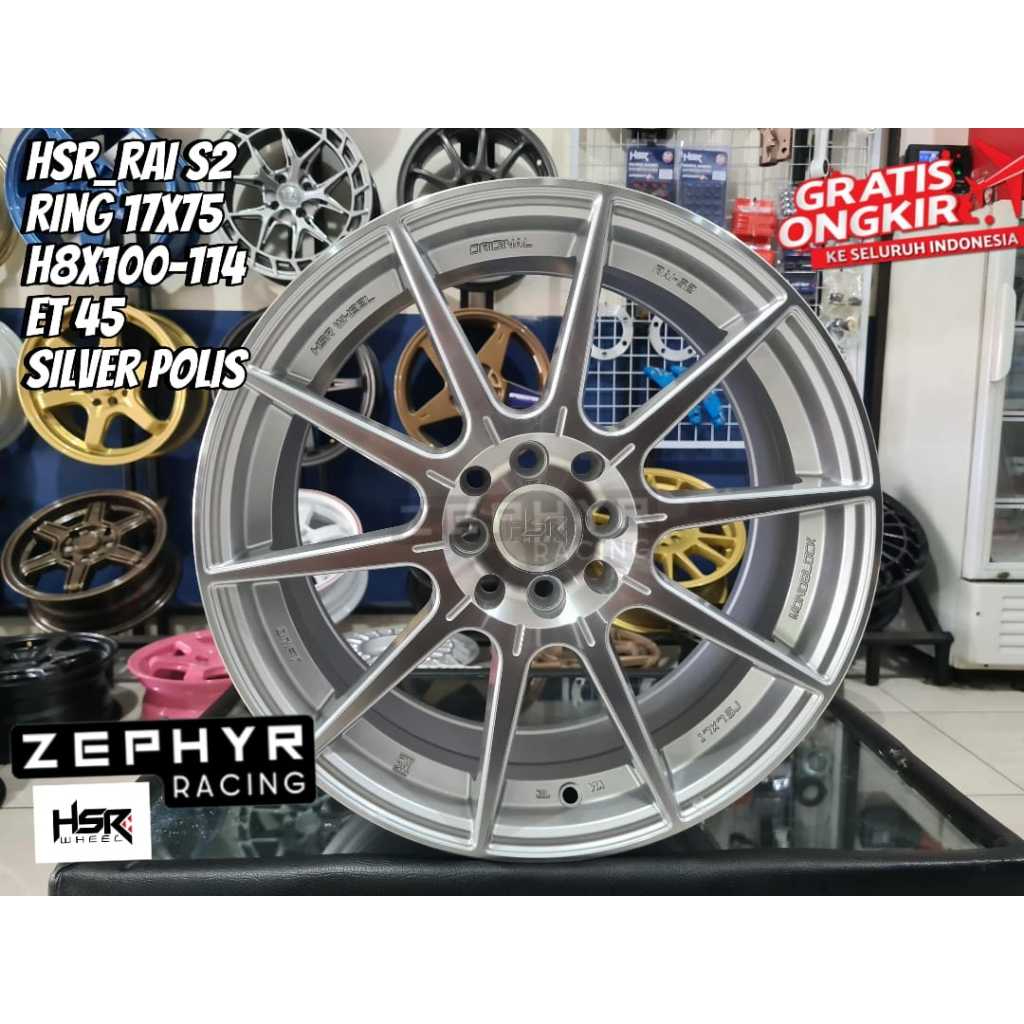 Jual velg mobil ring 17 untuk VIOS, avanza, xenia, etios, honda city,yaris, kijang lgx, hsr type ...