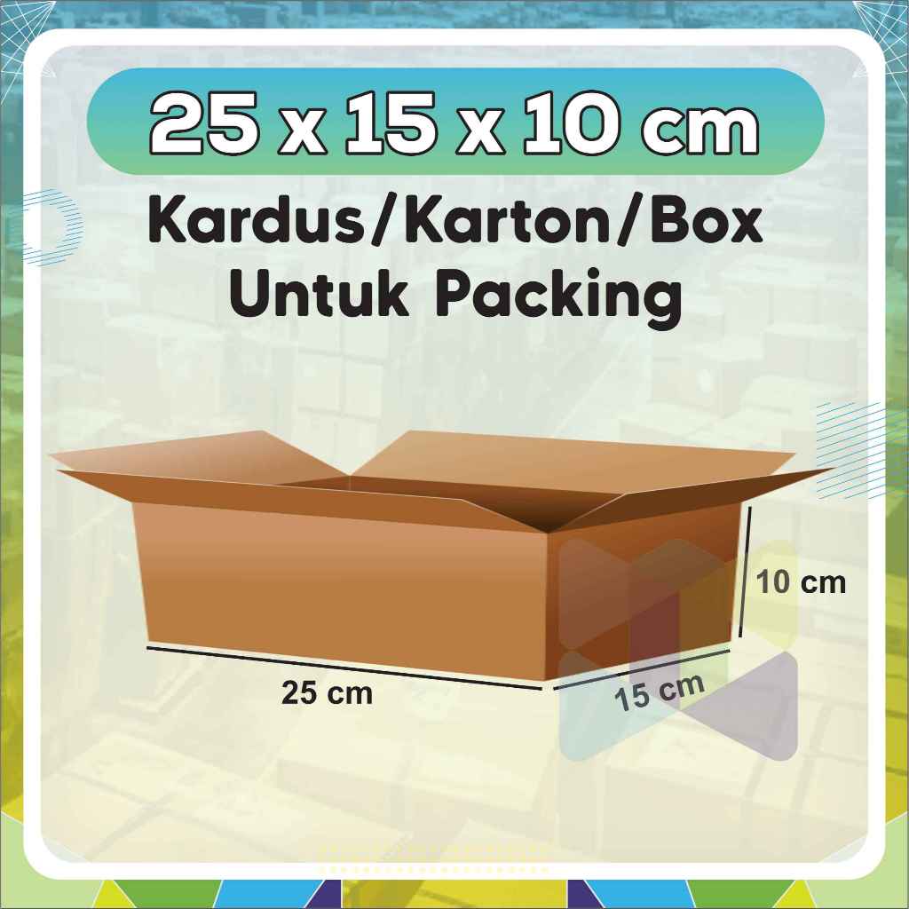 Jual Box Packing 25x15x10 / Kardus Packing / Karton Packing | Shopee ...