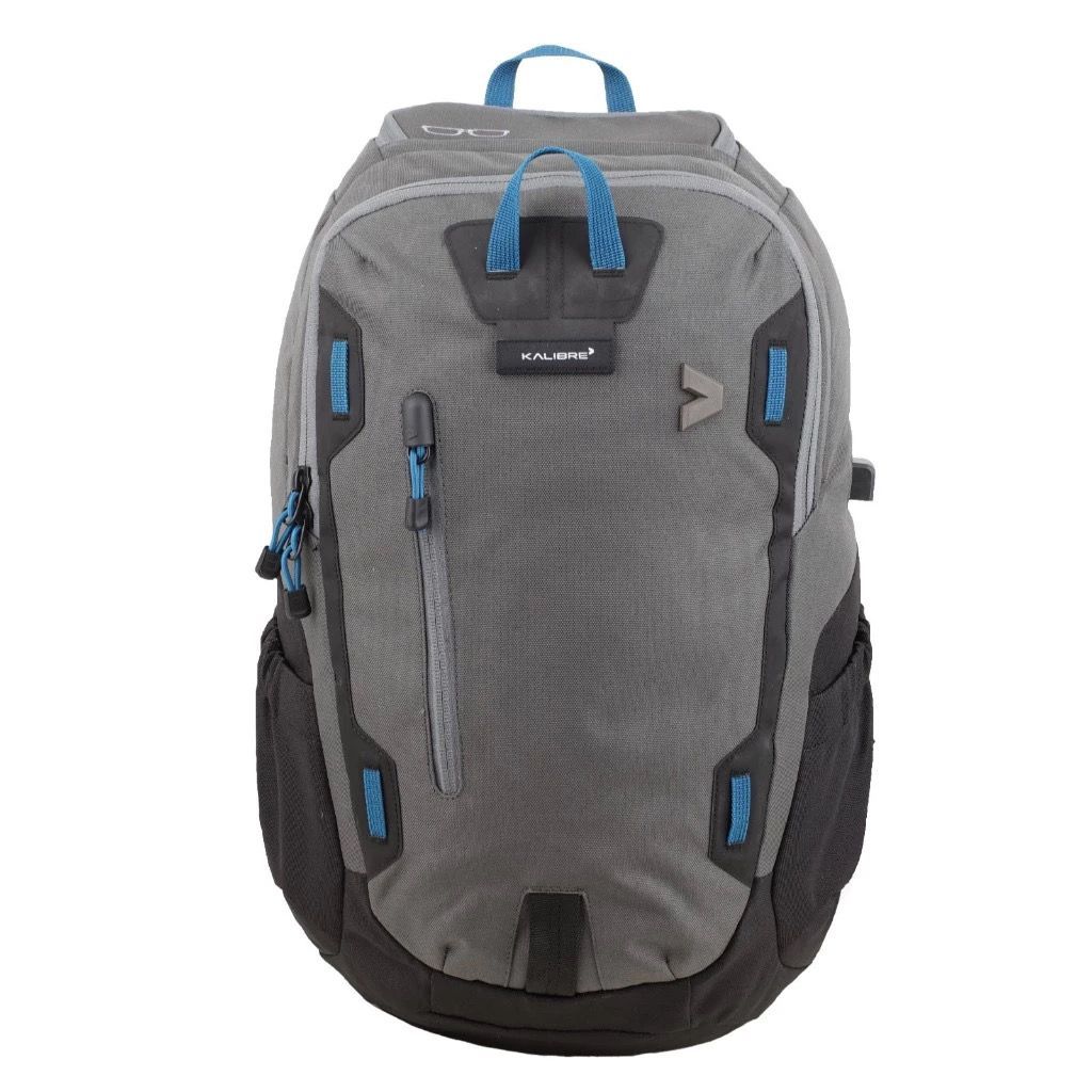 Jual KALIBRE BACKPACK RESPAWN GREY-BLACK 910998042 | Shopee Indonesia