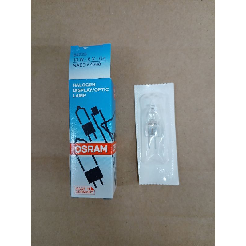 Jual Lampu Halogen Osram 64225 6v 10w G4 | Shopee Indonesia