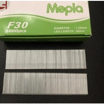 Jual isi paku tembak f30 / staples f30 / paku tembak angin f30 mepla ...