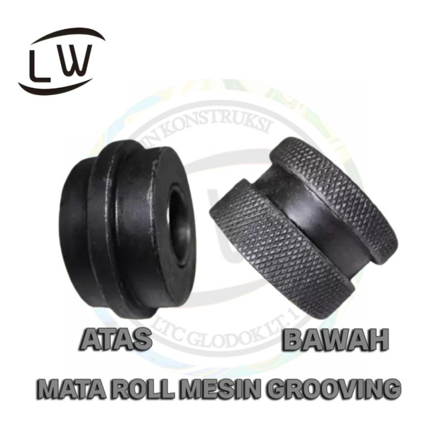 Jual MATA ROLL MESIN GROOVING PIPA BAWAH 100-150MM | Shopee Indonesia