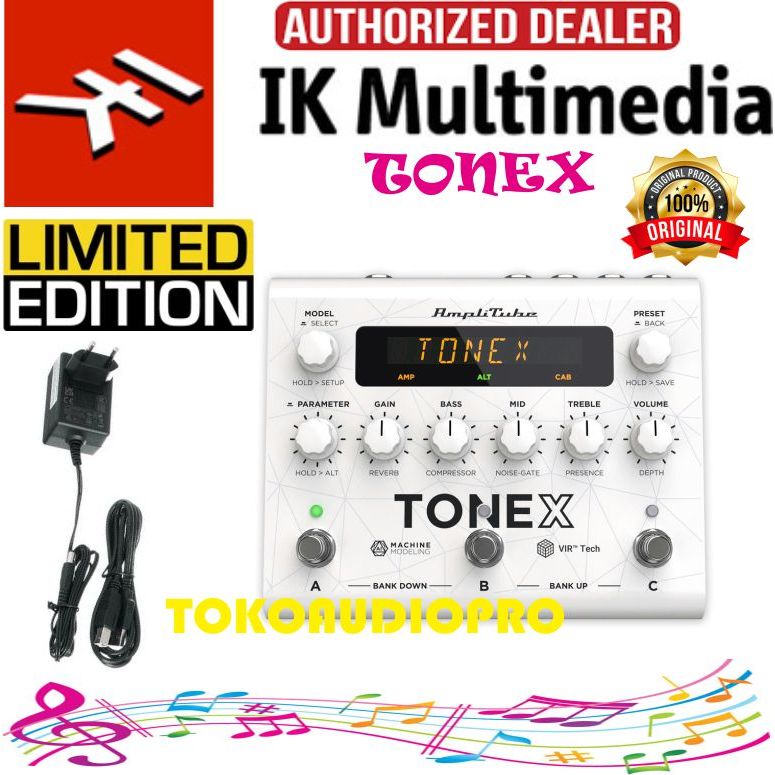 Jual IK Multimedia AmpliTube TONEX Limited Edition Anniversary Amp Machine Modelling Pedal in ...