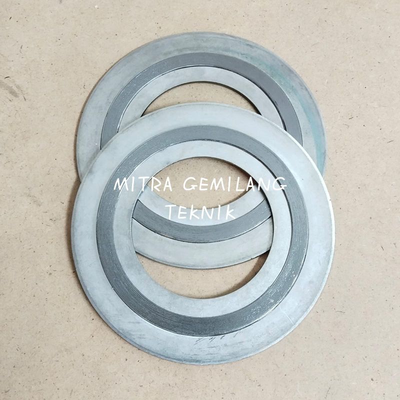 Jual Spiral Wound Gasket #300 / SWG Ansi 300 Stainless SS304 ukuran 8 ...