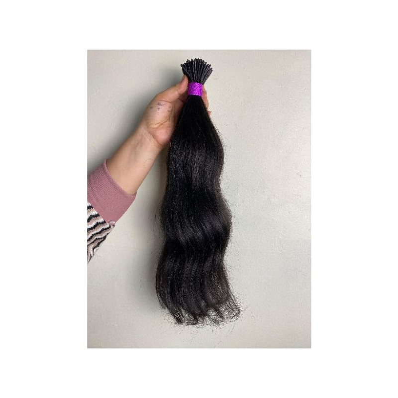 Jual Hair extension 45cm natural kualitas STANDART | Shopee Indonesia