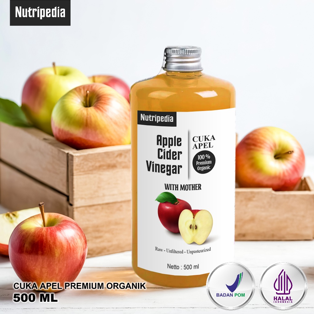Jual Nutripedia Cuka Apel 500ml | Shopee Indonesia