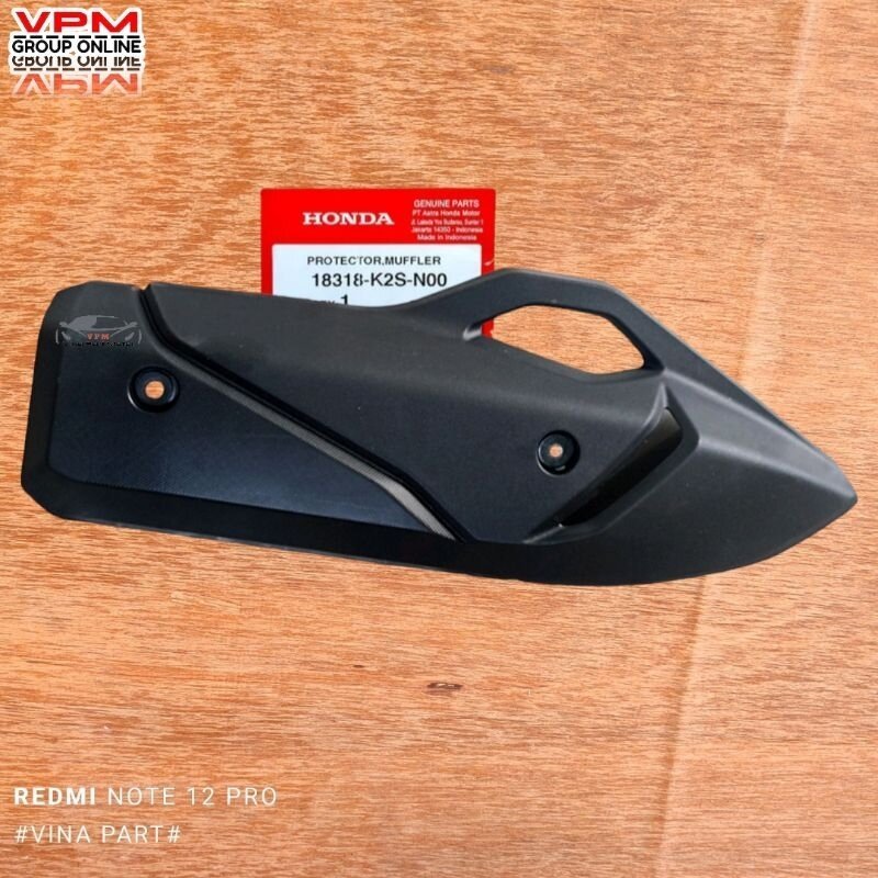 Jual cover tutup pelindung tameng knalpot honda vario 160 K2S original | Shopee Indonesia