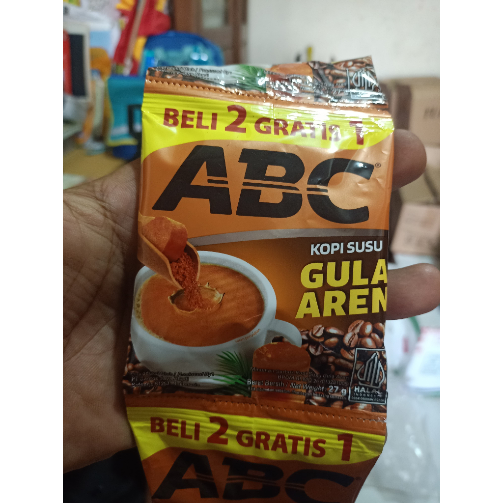 Jual Kopi ABC Susu Gula Aren 27gr 15 Sachet | Shopee Indonesia