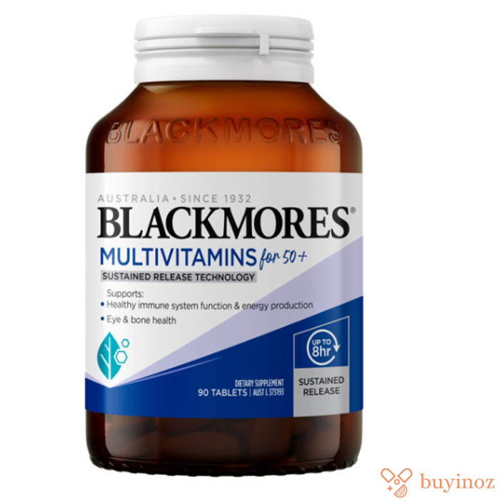 Jual BM Multivitamin For 50+ Sustained Release 60 90 Tablets | Shopee ...