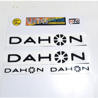 Jual stiker dahon sepeda lipat folding bike ion gowes | Shopee Indonesia
