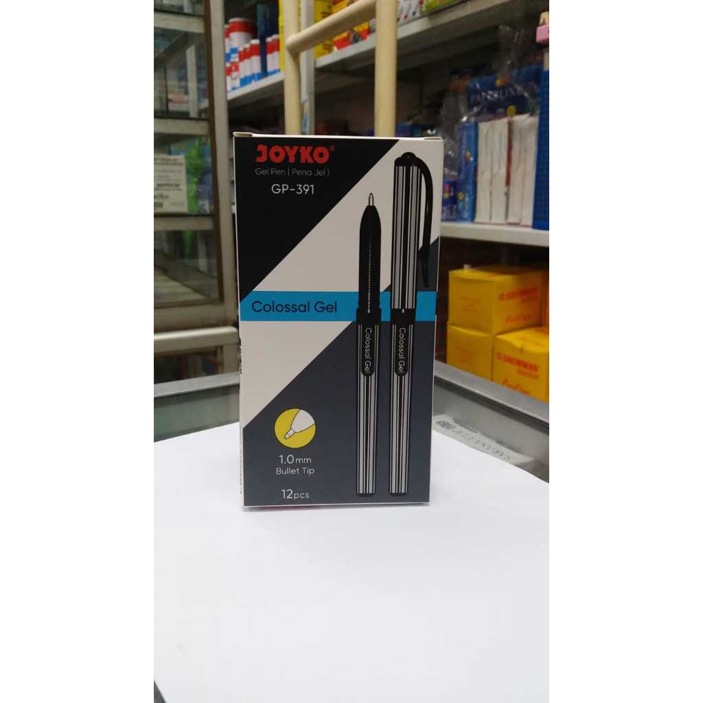 Jual [ PACK ] Pulpen Ballpoint Pen Gel 1.0 mm - Joyko GP-391 MURAH | Shopee Indonesia