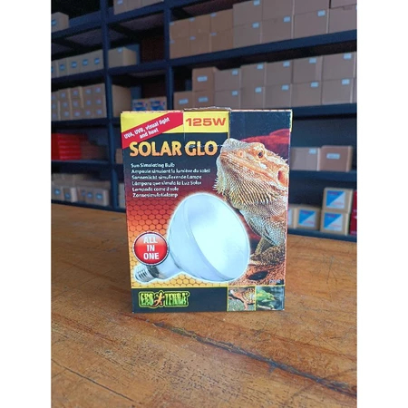 Jual EXOTERRA SOLAR GLO 125W UVB UVA REPTILE KURA IGGUANA CHAMELEON TEGU BEARDED DRAGON ...